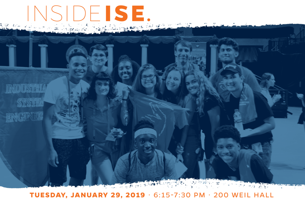 Inside ISE Orientation | UF Department of Industrial and Systems ...